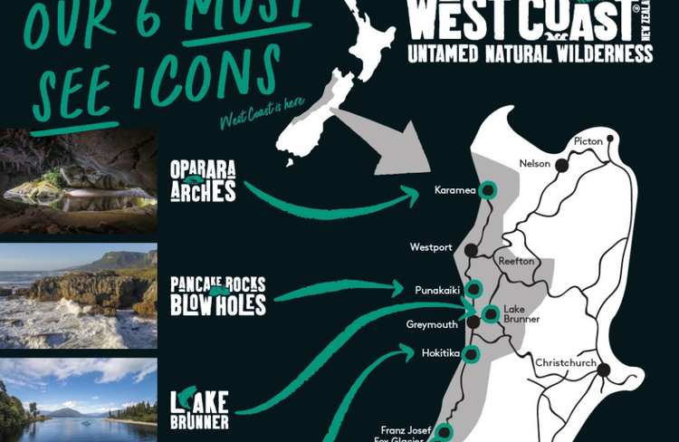 Useful maps | West Coast NZ