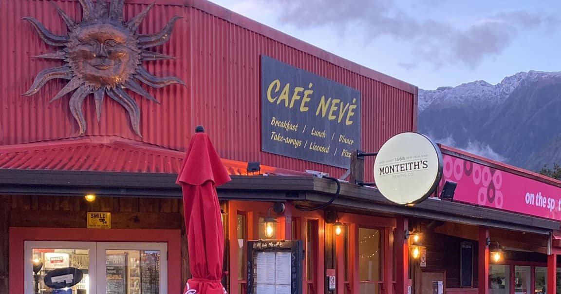 Café Neve | West Coast NZ